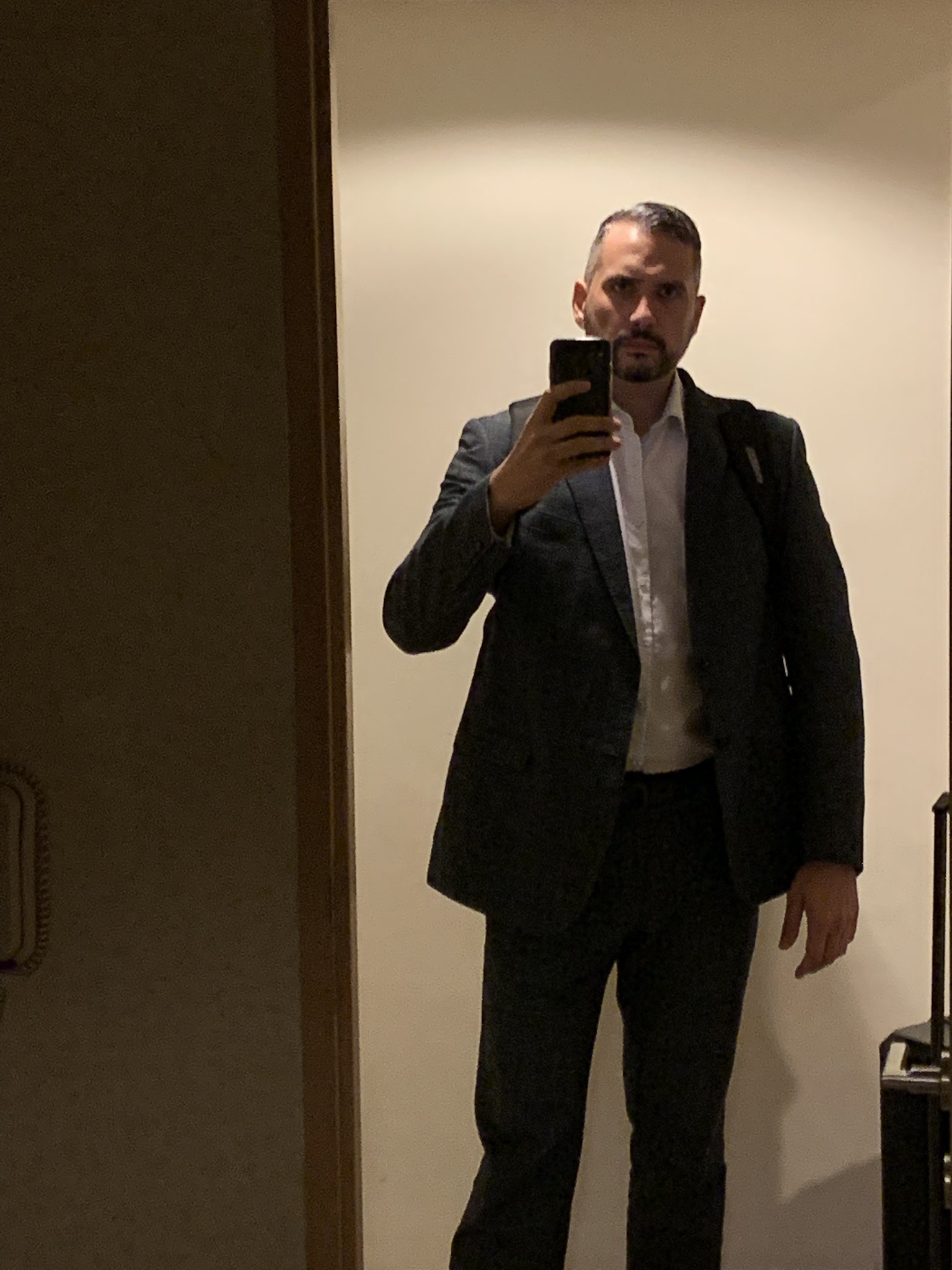 Dominant Man In Suit