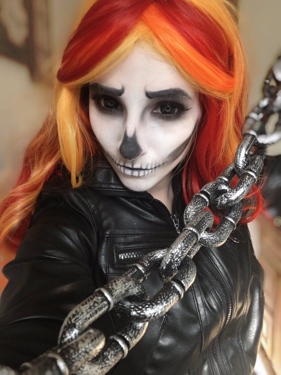 Female Ghost Rider Costume