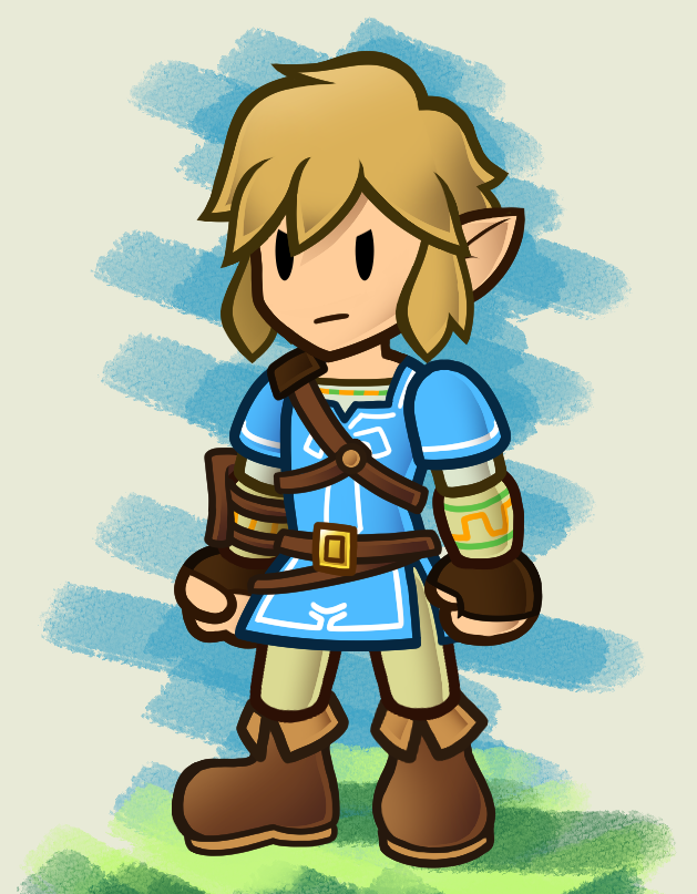Paper Princess Zelda