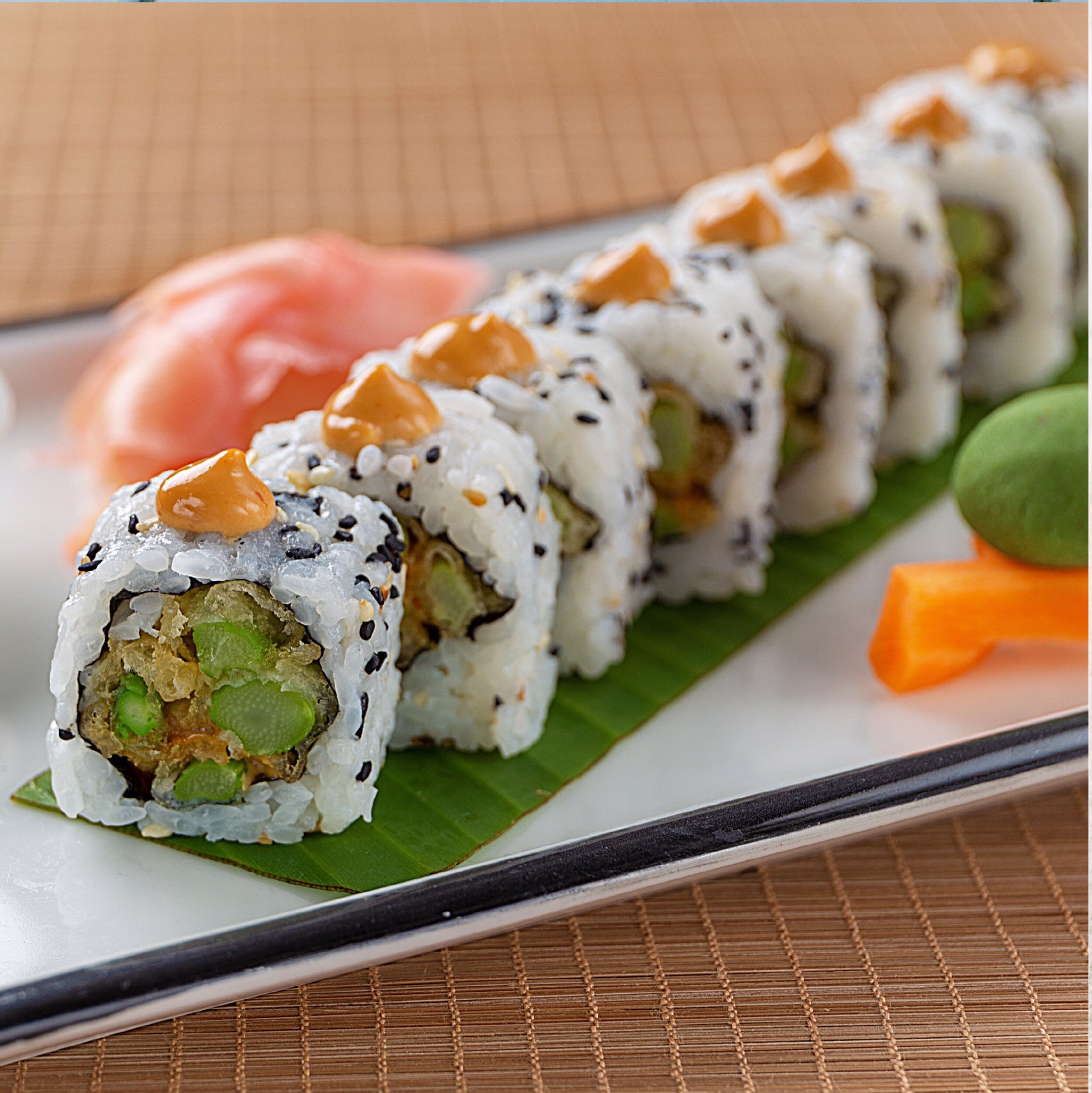 Asparagus Roll Sushi