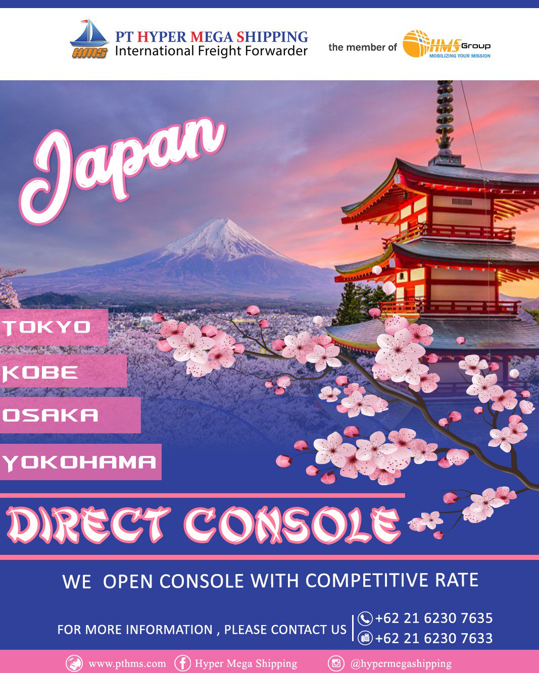 Hyper Mega Shipping on Twitter: "Hyper Mega Shipping Direct Console Japan - Jakarta. More Info ...