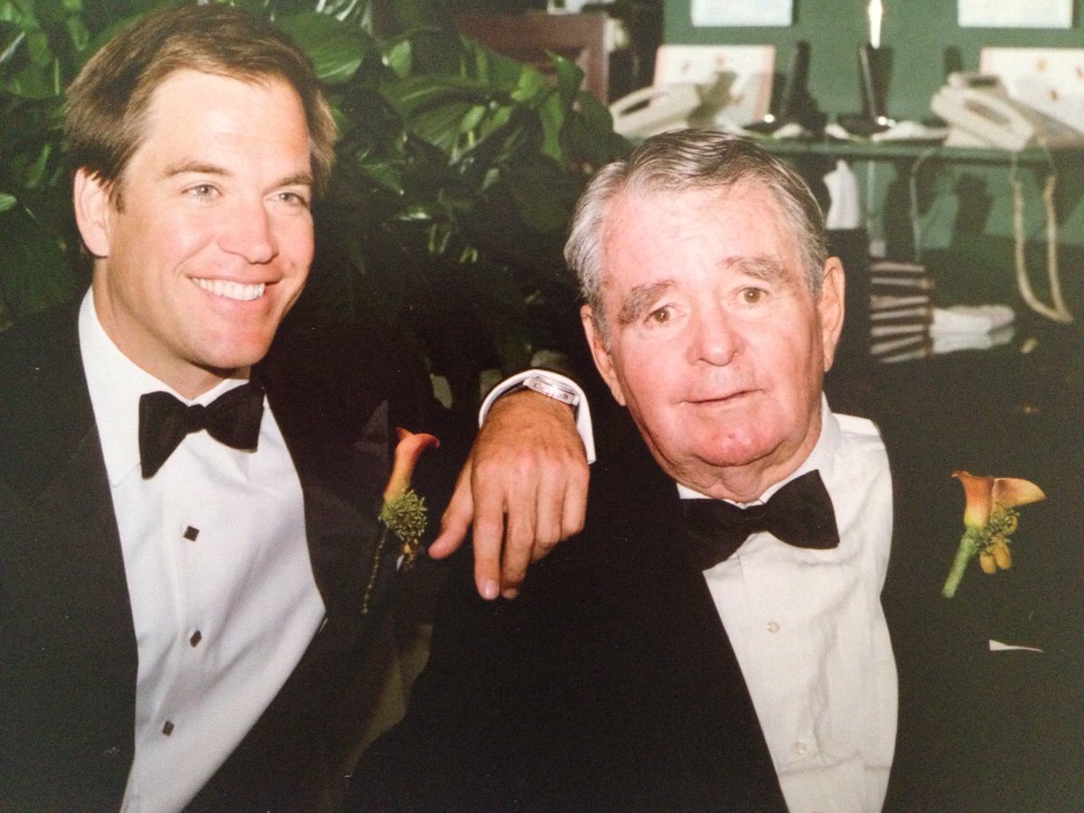 Michael Weatherly And Son August