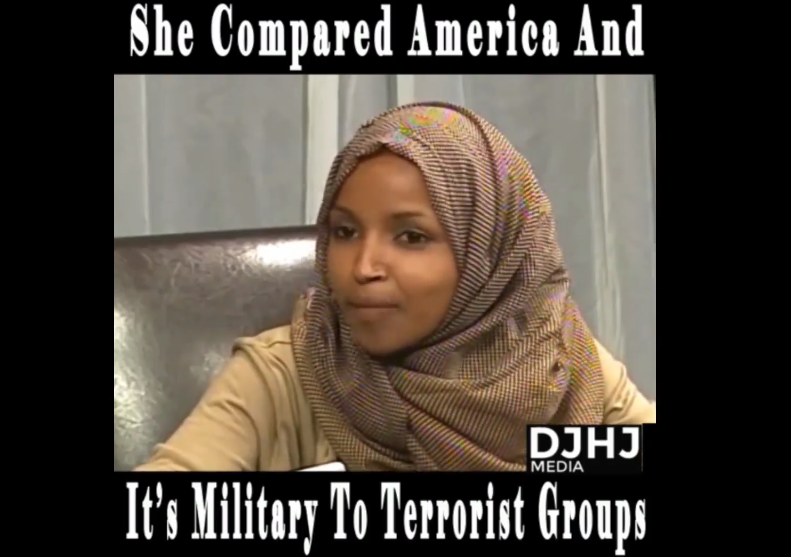 Ilhan Omar laughs and jokes at Al Qaeda and Hezbollah terrorists ...