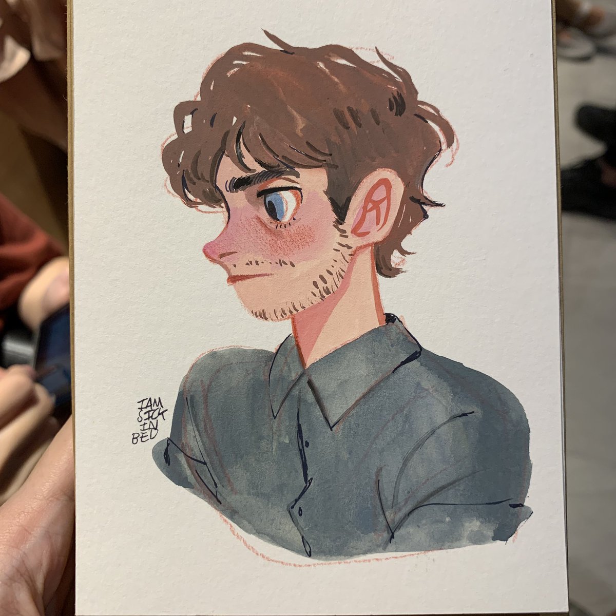 「Will Graham ??? #Hannibal #HughDancy 」|SICK🥯のイラスト