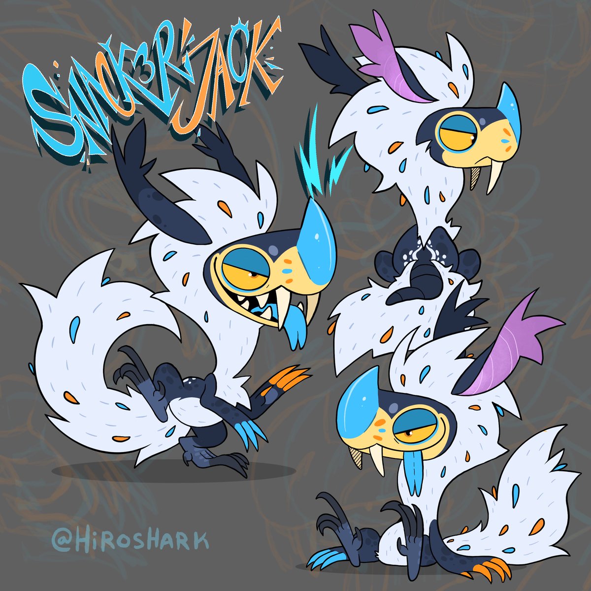 「maybe a white fluffy boy 」|🍂👻 Hiro 🎃🍂のイラスト