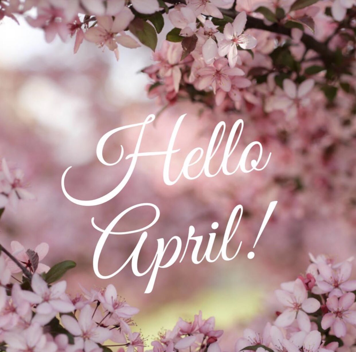 Hello April Images