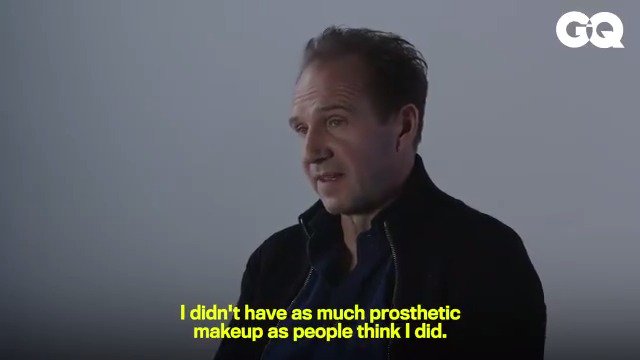 Ralph Fiennes Voldemort Makeup Video