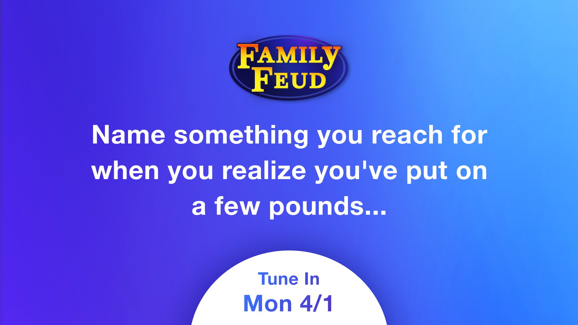Family Feud on Twitter: "TOP 5 answers are on the board! 😱😱😱 Tune in ...