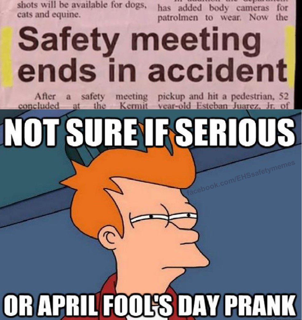 Workplace Safety Memes Workplace Safety Memes (@WorkSafeMemes) / X