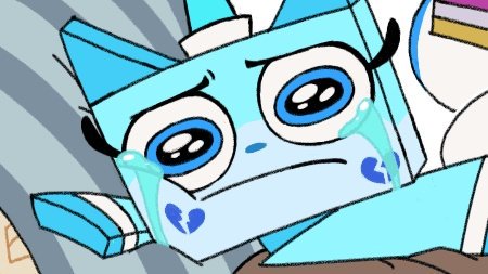 Unikitty Sad Face