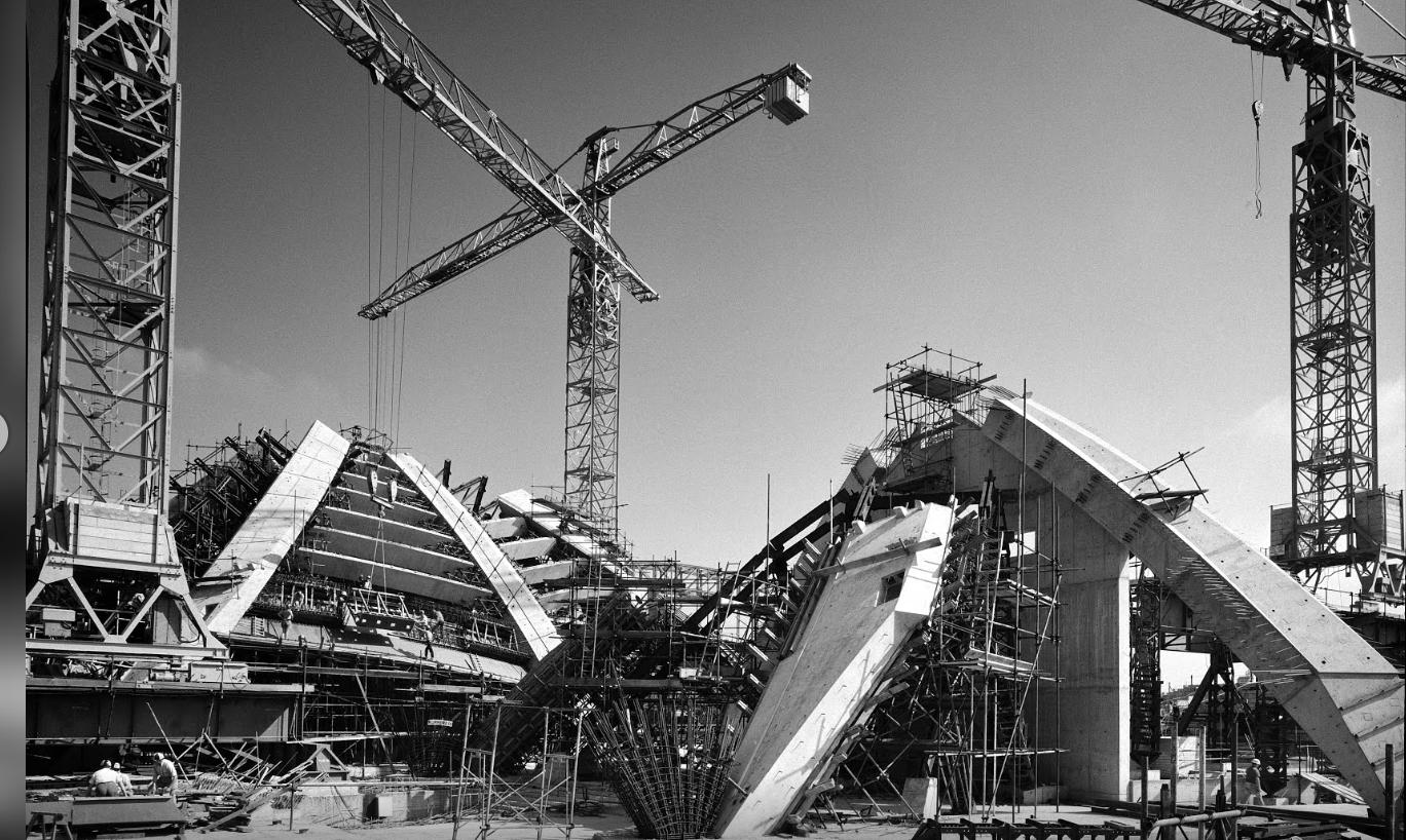 Sydney Opera House Construction