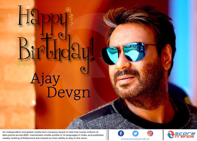 Ajay Devgn's Birthday Celebration | HappyBday.to