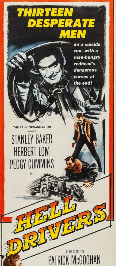 Tony Stella on Twitter: "International posters for "Hell Drivers" - 1957 by #CyEndfield # ...