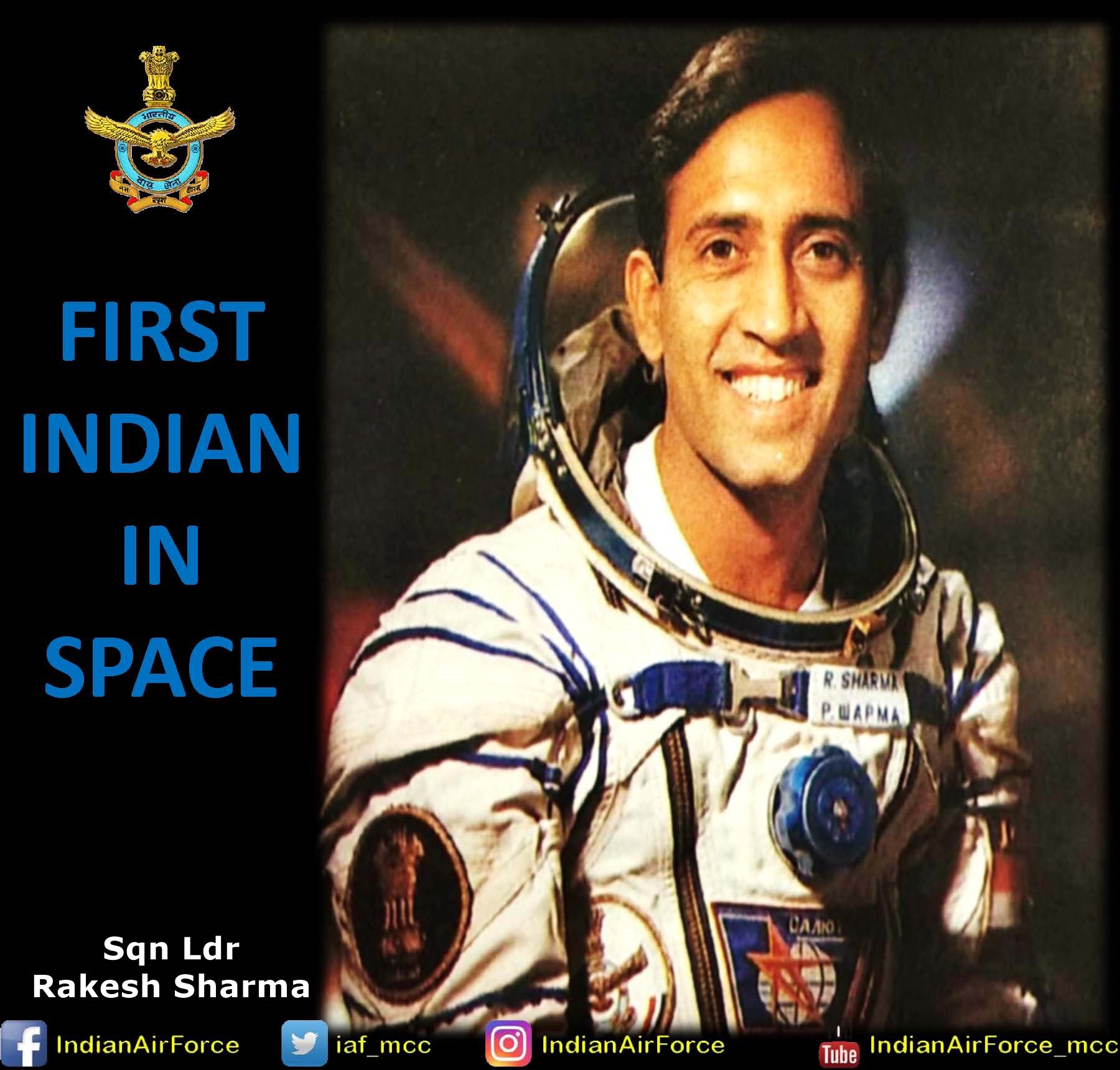 Indian Rakesh Sharma Astronaut