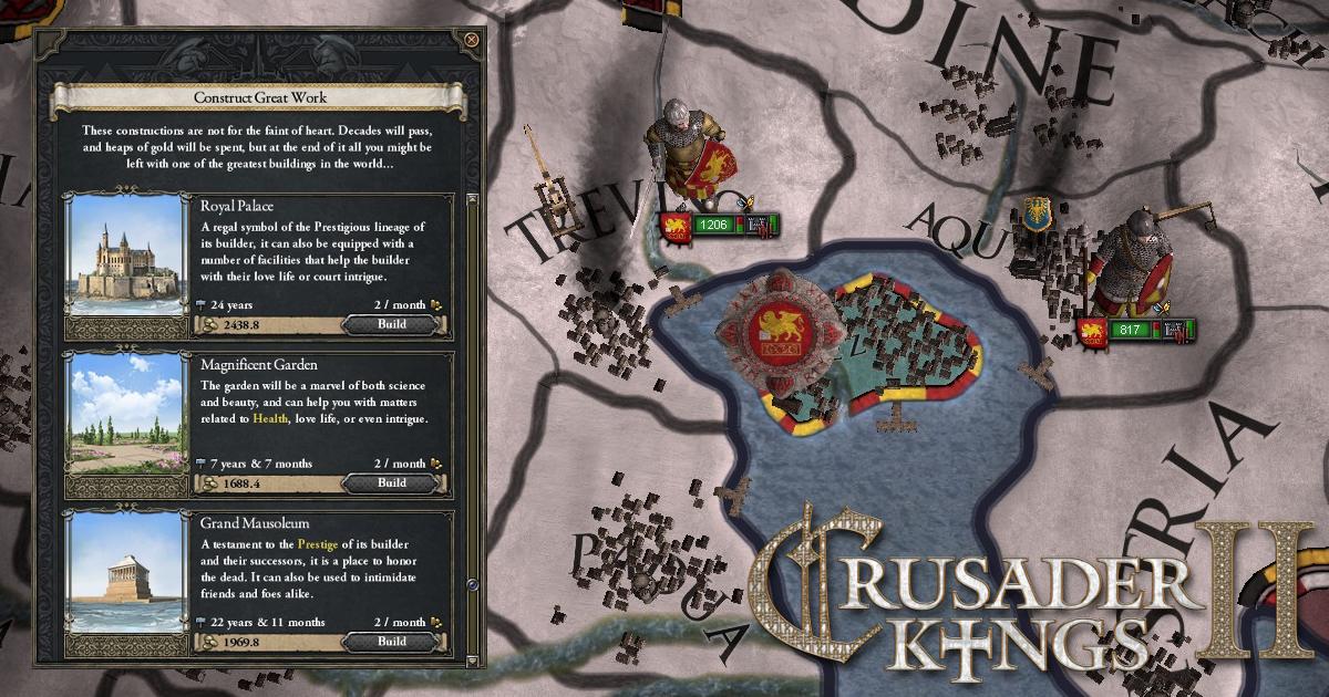 CK2 - 3.1 "Great Works" Yaması