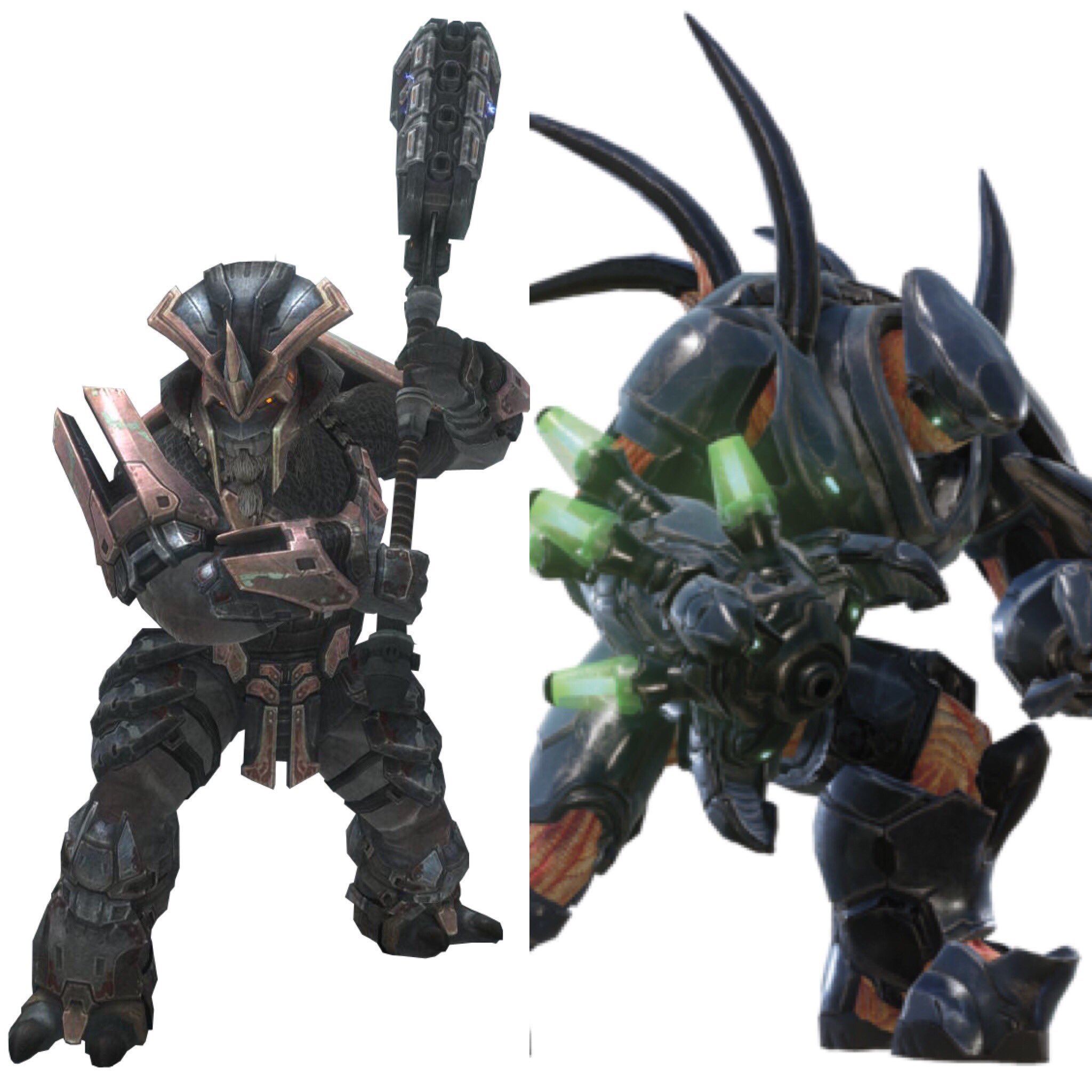 Halo Hunter Without Armor