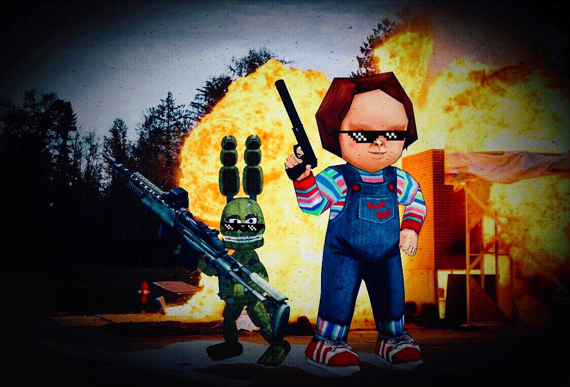 Chucky With Gun