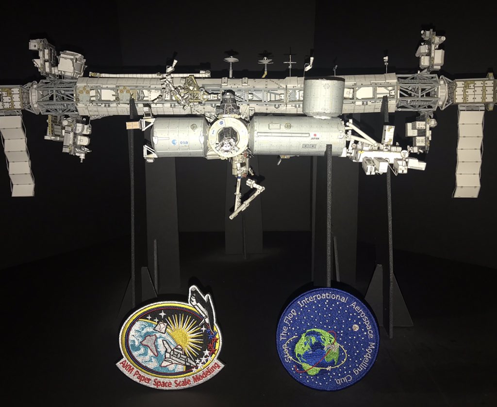 International Space Station Paper Model