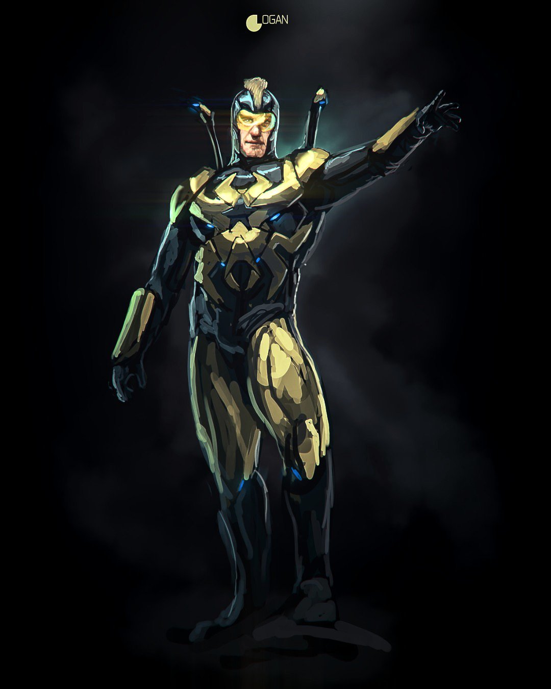 Booster Gold Concept Art