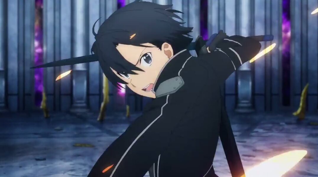Sword Art Online Kirito Dual Wield Back