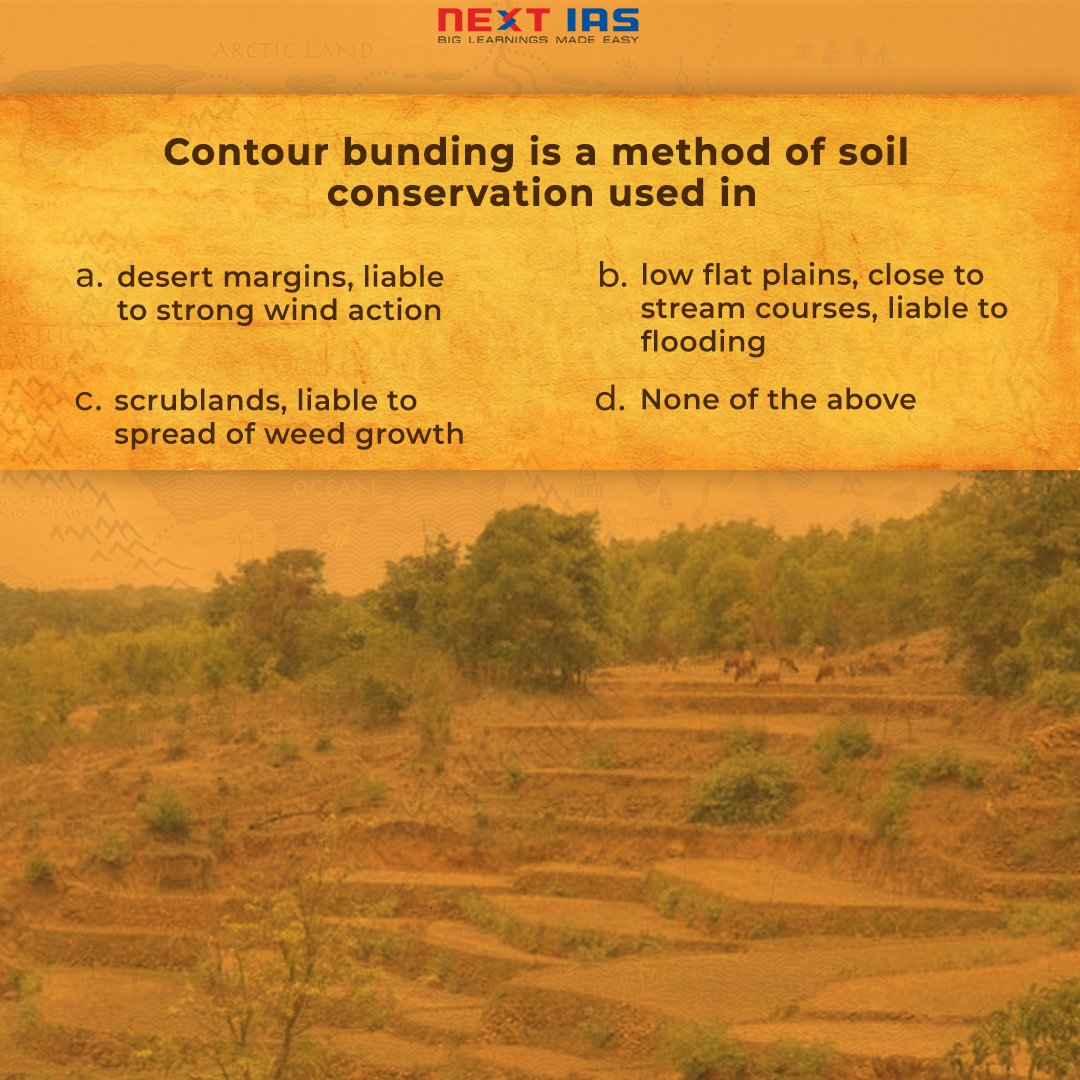 Contour Bunding Soil Conservation