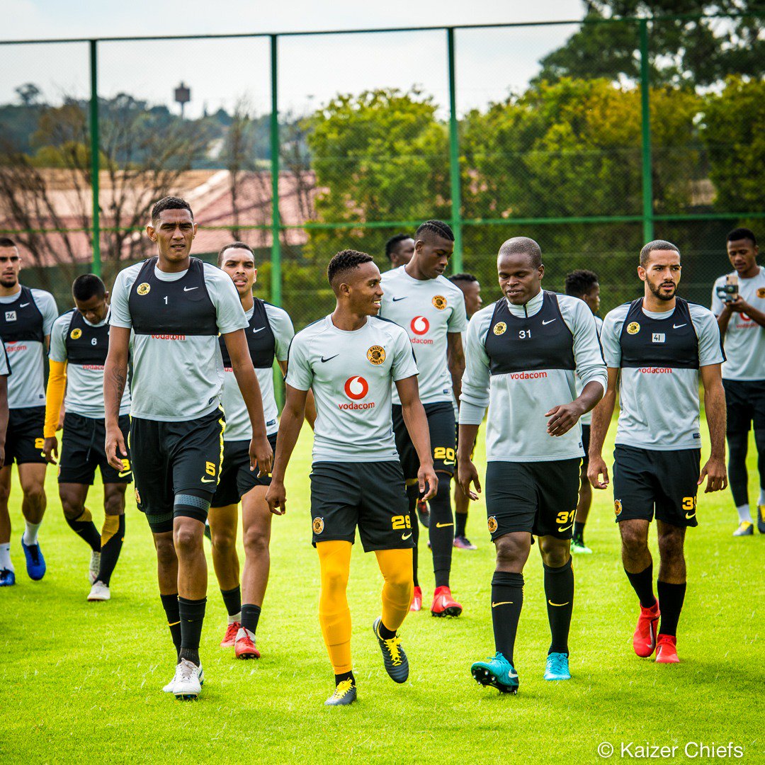 Glamour Boys' morning training session at the Kaizer Chiefs Village in ...