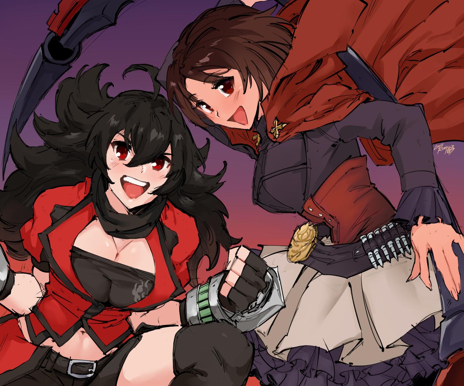 Rwby Yang X Ruby