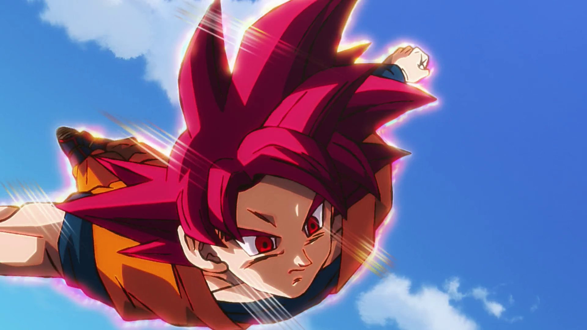 Goku Red Hair Lonely On X: "Super Saiyan God Hair + The Classic