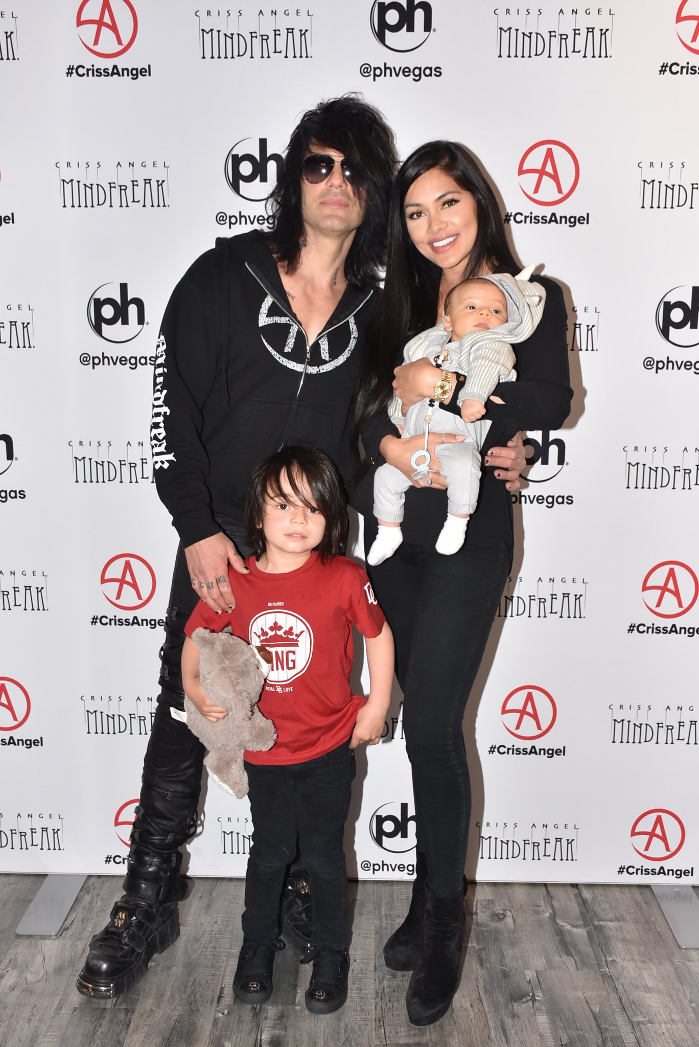 Criss Angel And His Wife