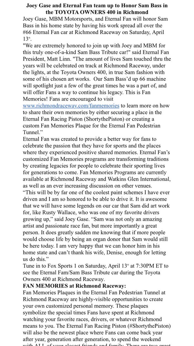 Joey Gase's Sam Bass tribute paint scheme : r/NASCAR