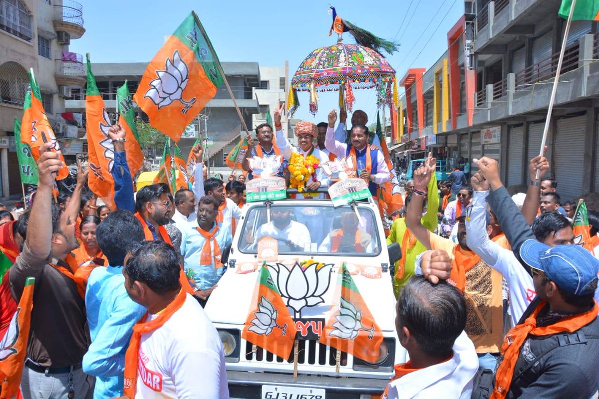 In pictures and videos: Moods of campaign across Gujarat | DeshGujarat