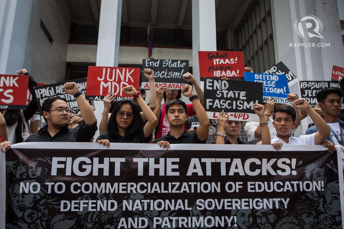 LOOK: Students hold the "Araw ng Paglaban para sa Edukasyon, Karapatan ...