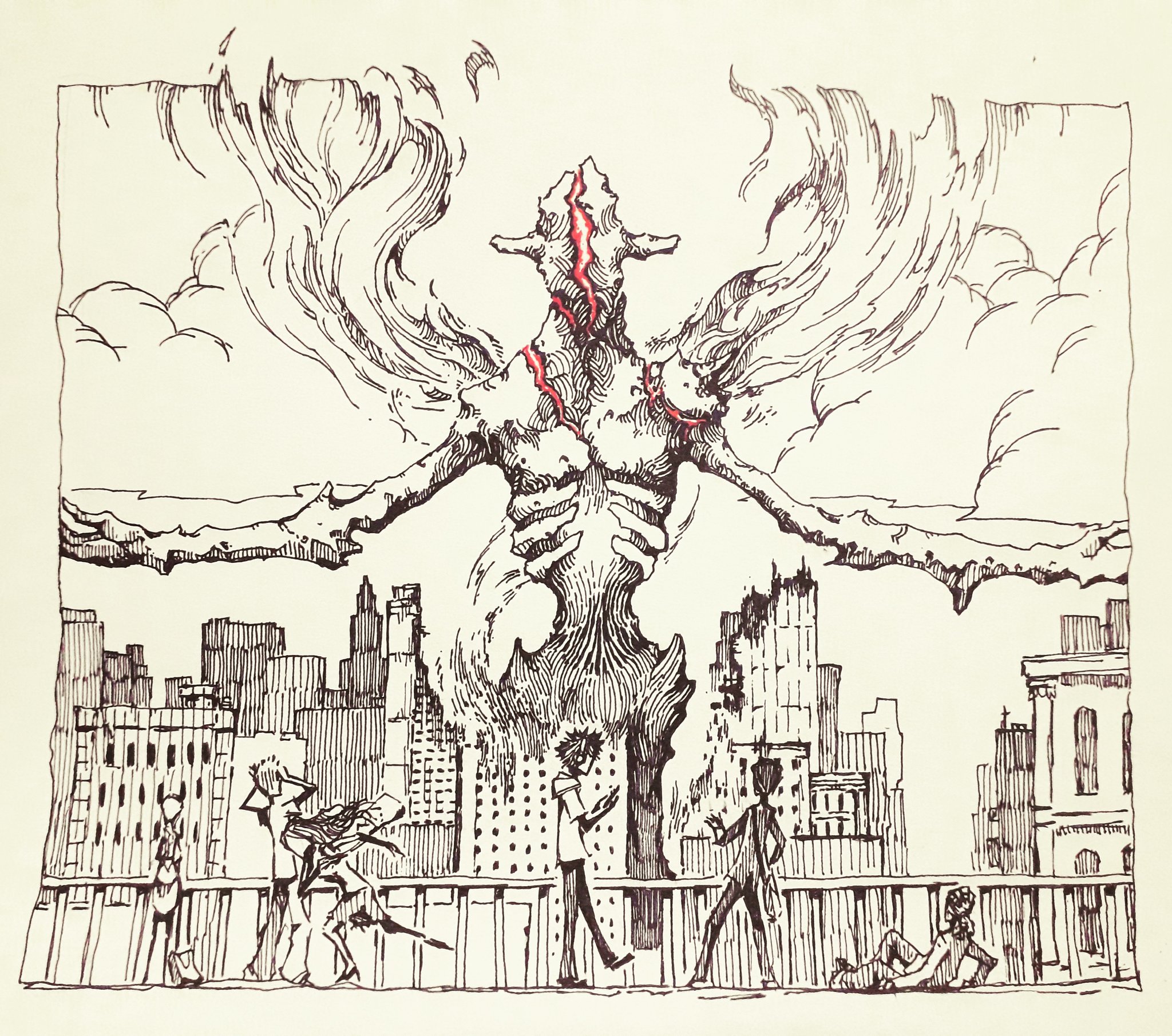 Fantasy Horror Drawings