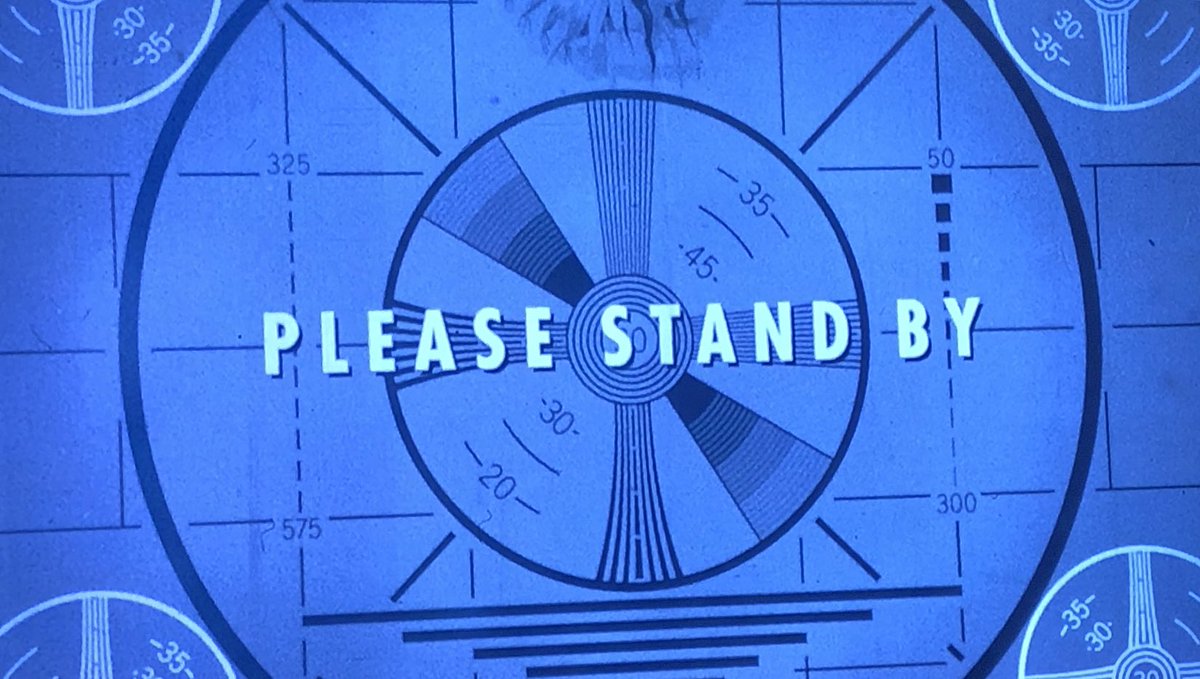 Please Stand By Wallpaper