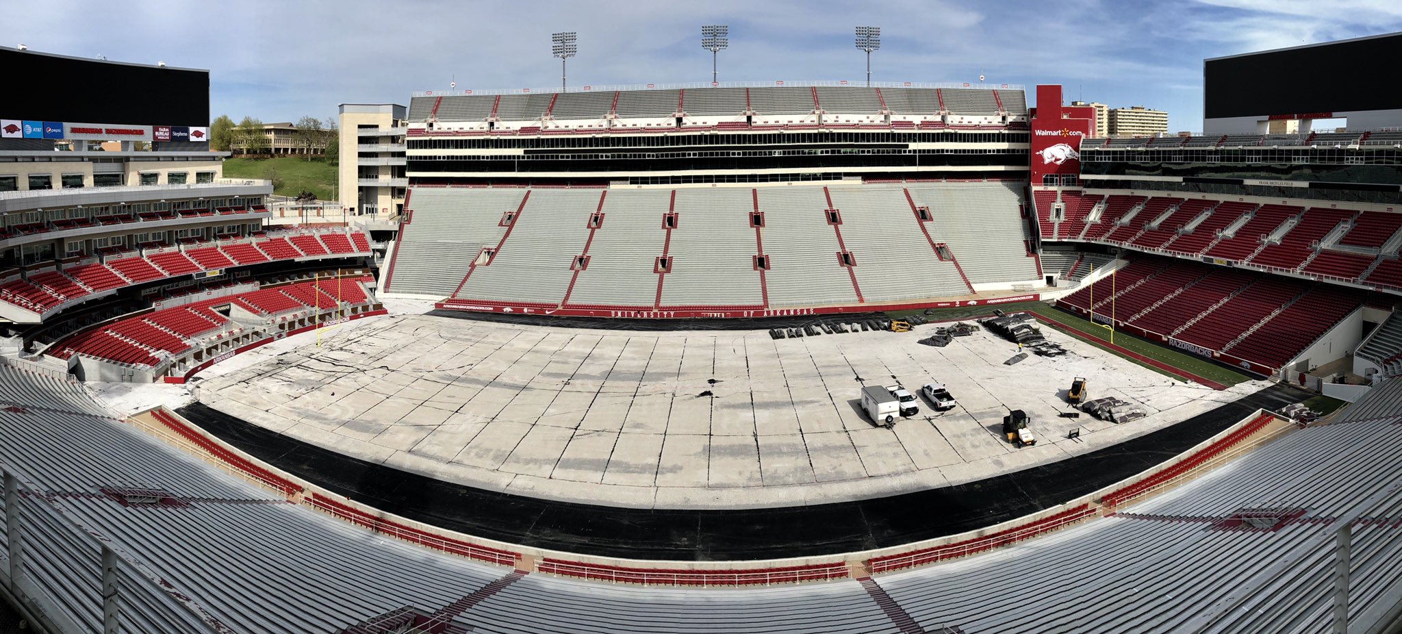 Razorback Stadium Seating Chart