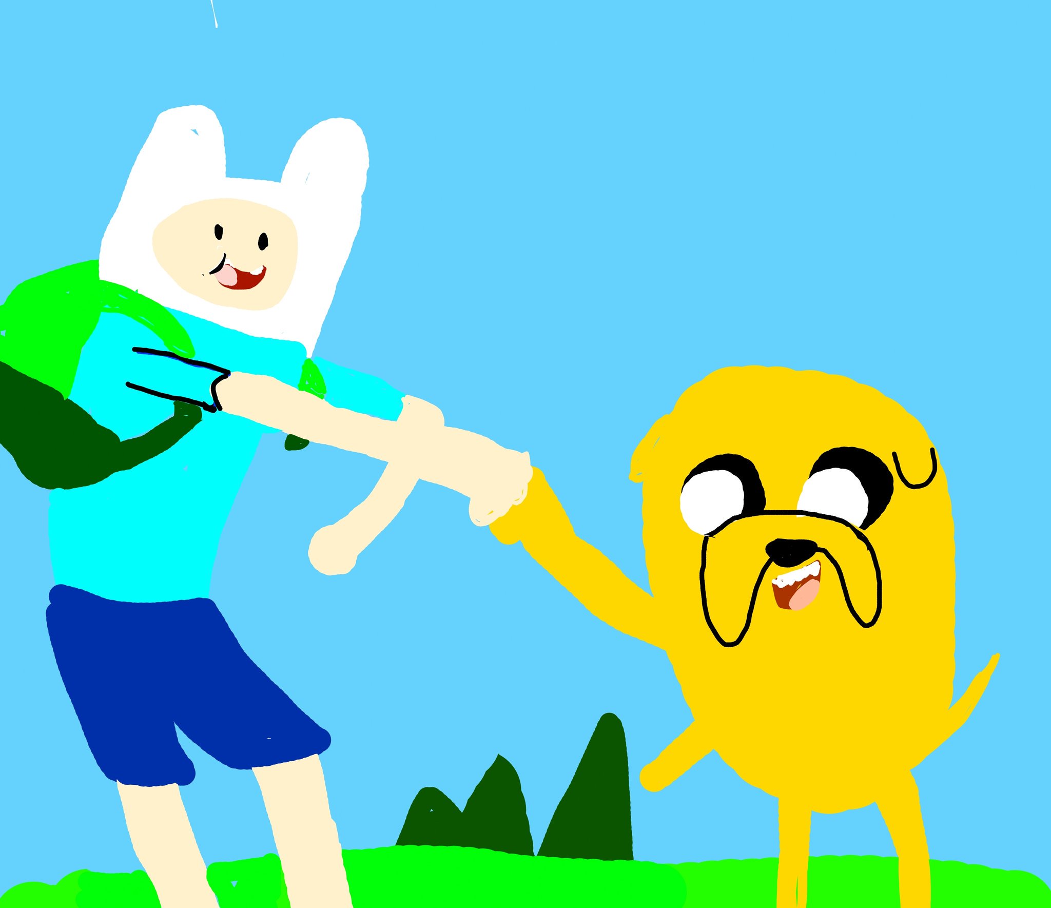 Adventure Time High Five