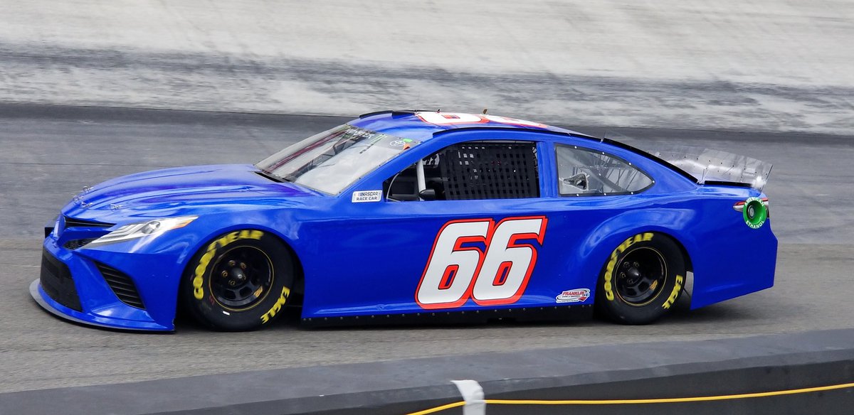Joey Gase’s #66 for Bristol : r/NASCAR