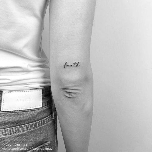 Small One Word Tattoos