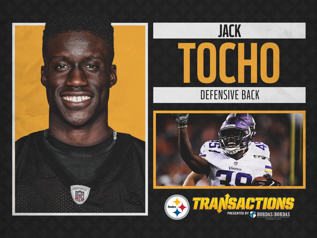 We have signed C J.C. Hassenauer and DB Jack Tocho to one-year ...