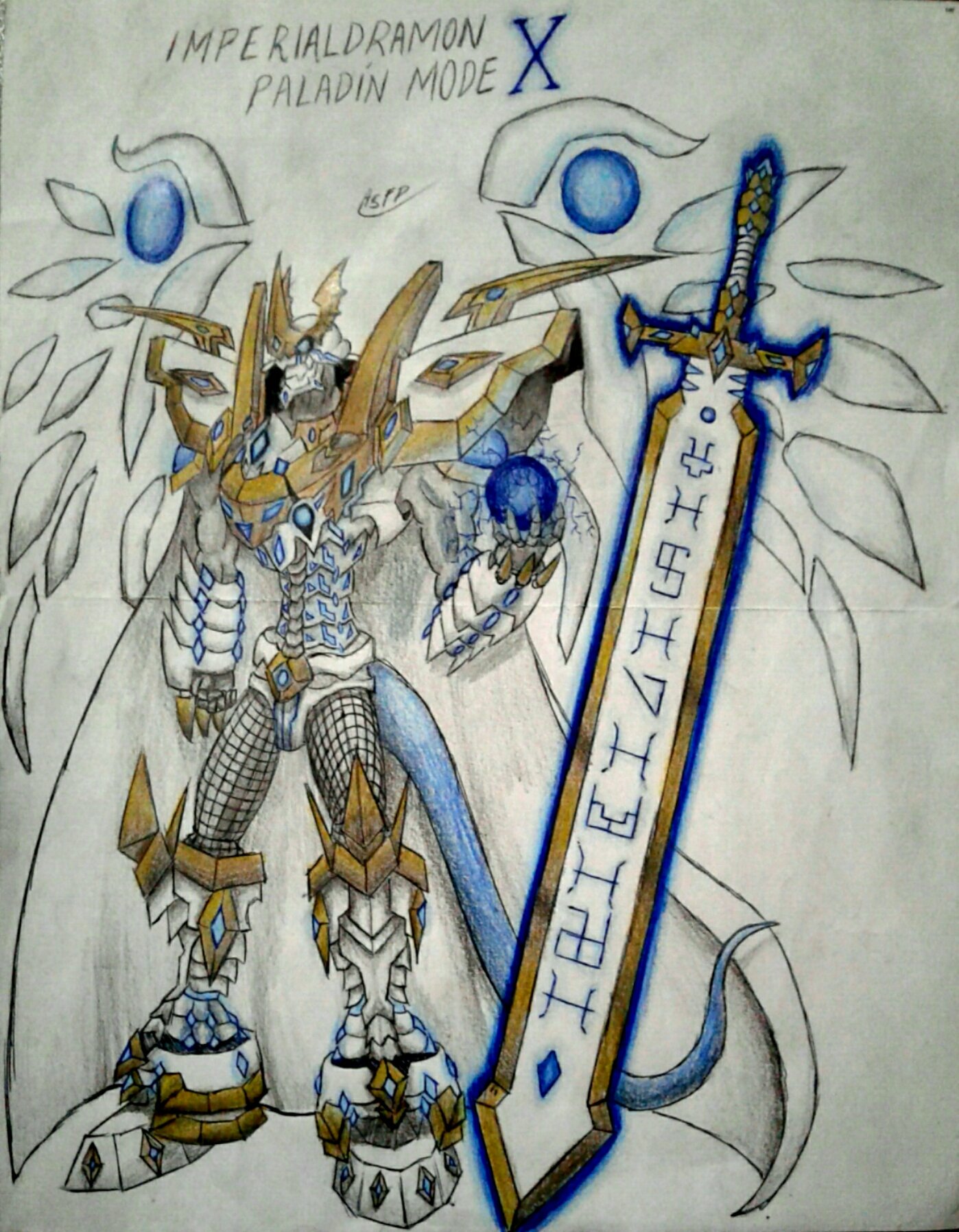 Imperialdramon Paladin Mode X