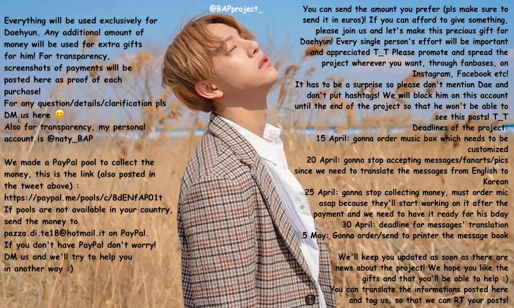 Daehyun Stop It Photoshoot