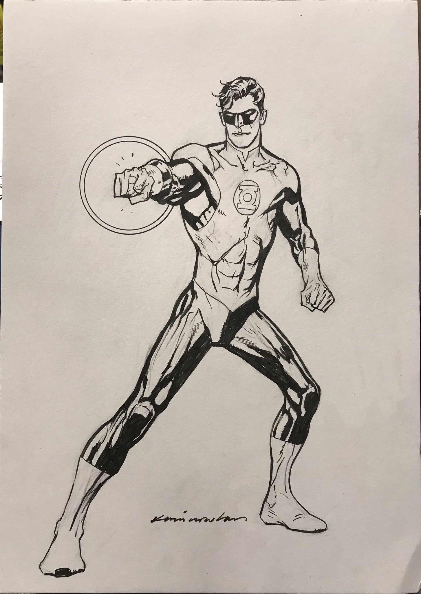 Green Lantern Sketch