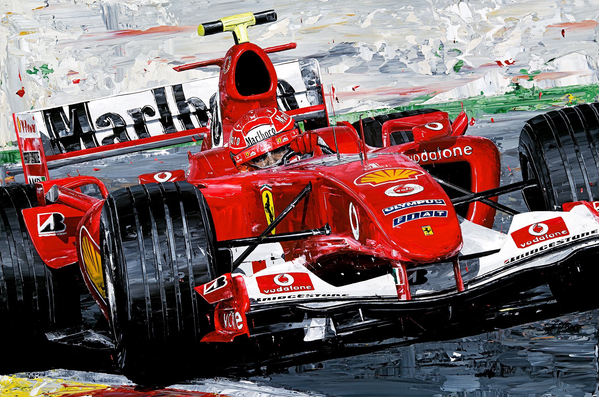 Ferrari F2004 Wallpaper