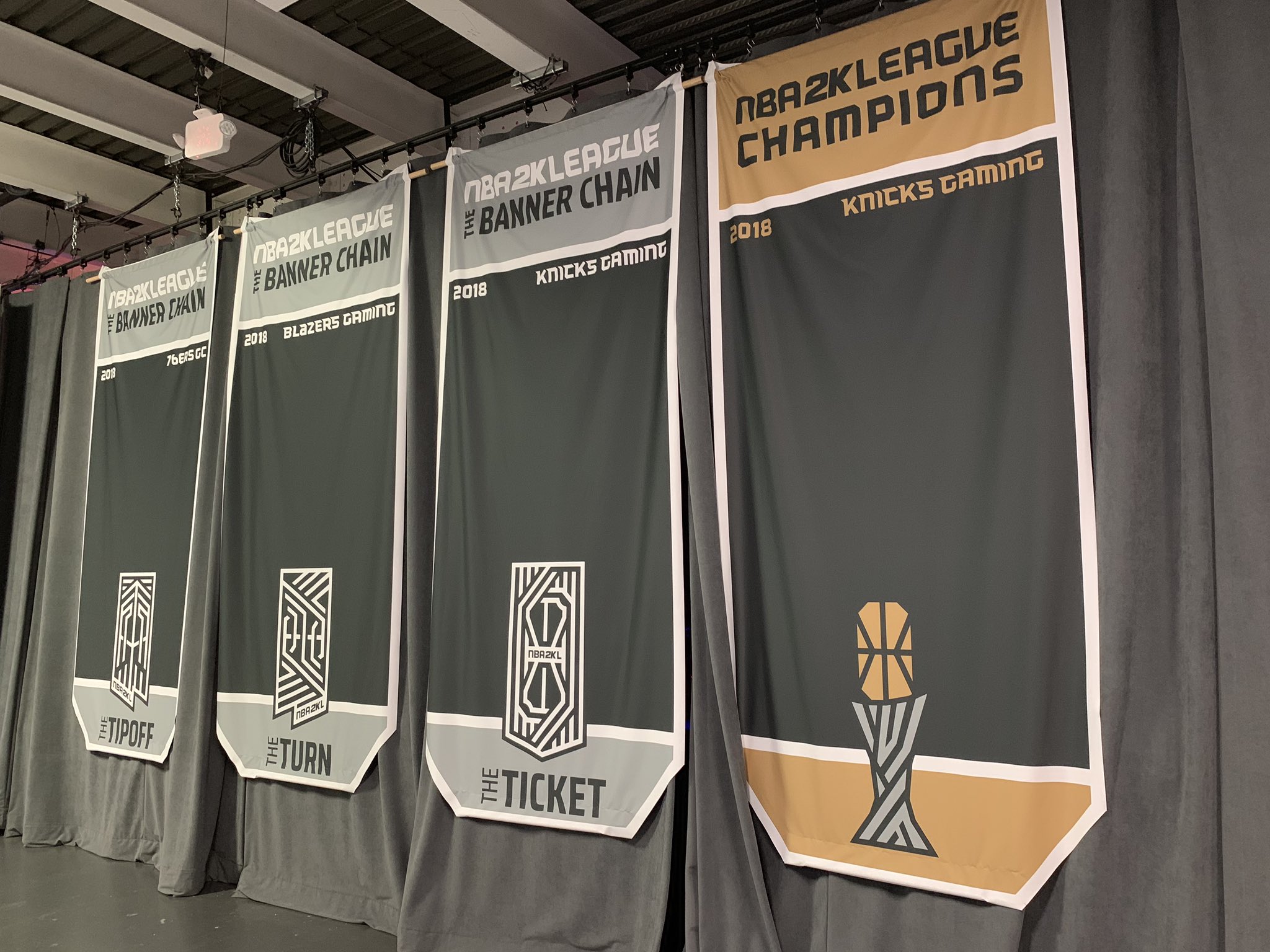 Knicks Championship Banner