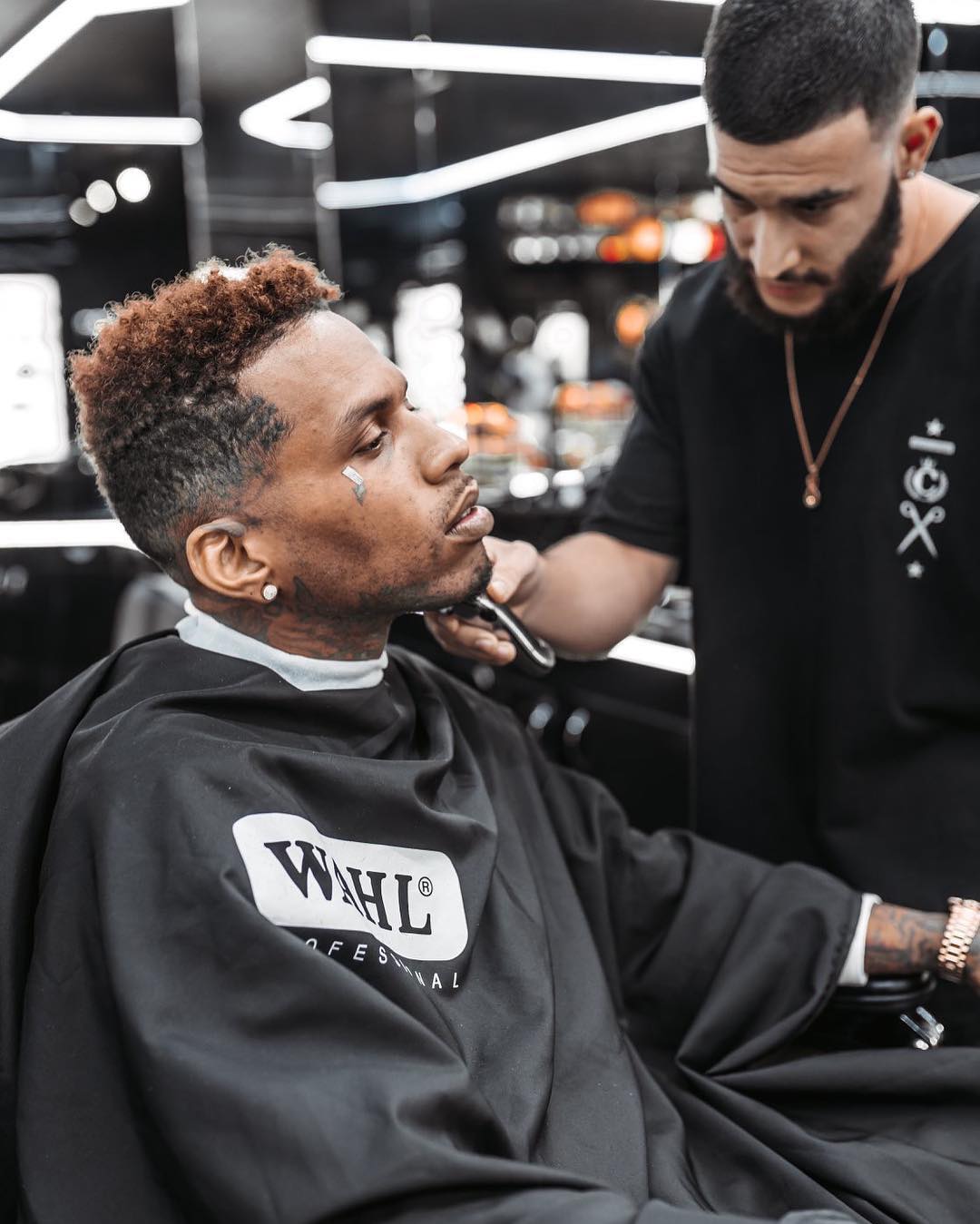 Kid Ink Fade Haircut