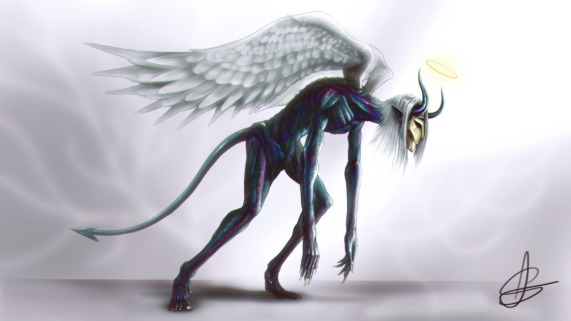 Half Demon Half Angel