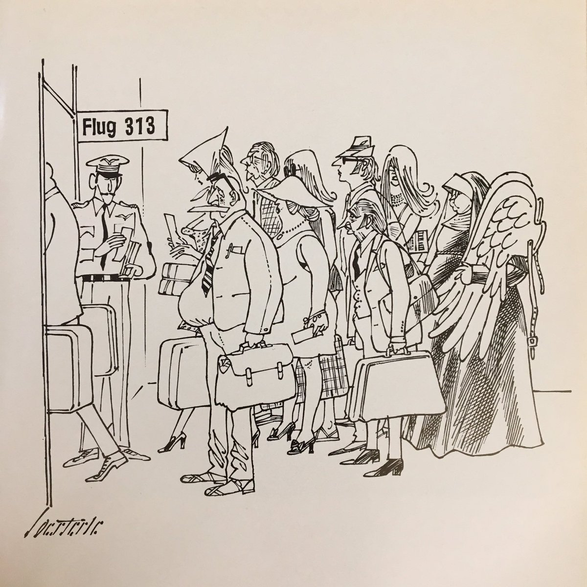 「Manfred Oesterle (1928-2010) 」Thomas Ragonの漫画