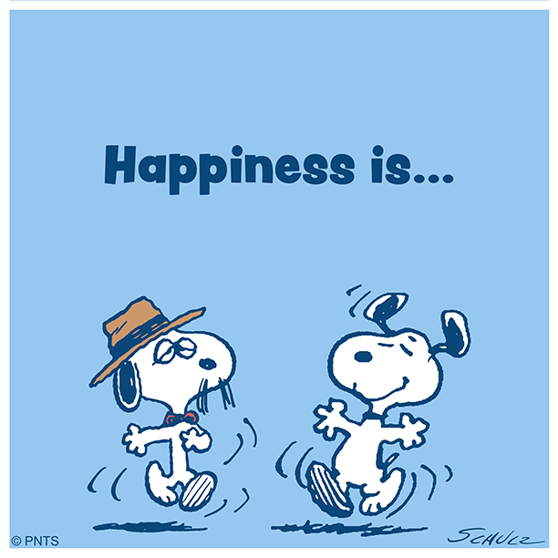 Snoopy Happiness Is Quotes All 14 Peanuts Comics Featuring Snoopy's