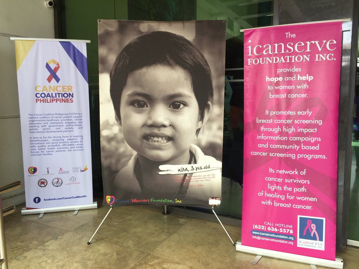 Cancer patients and survivors gather at the afp theatre in camp ...