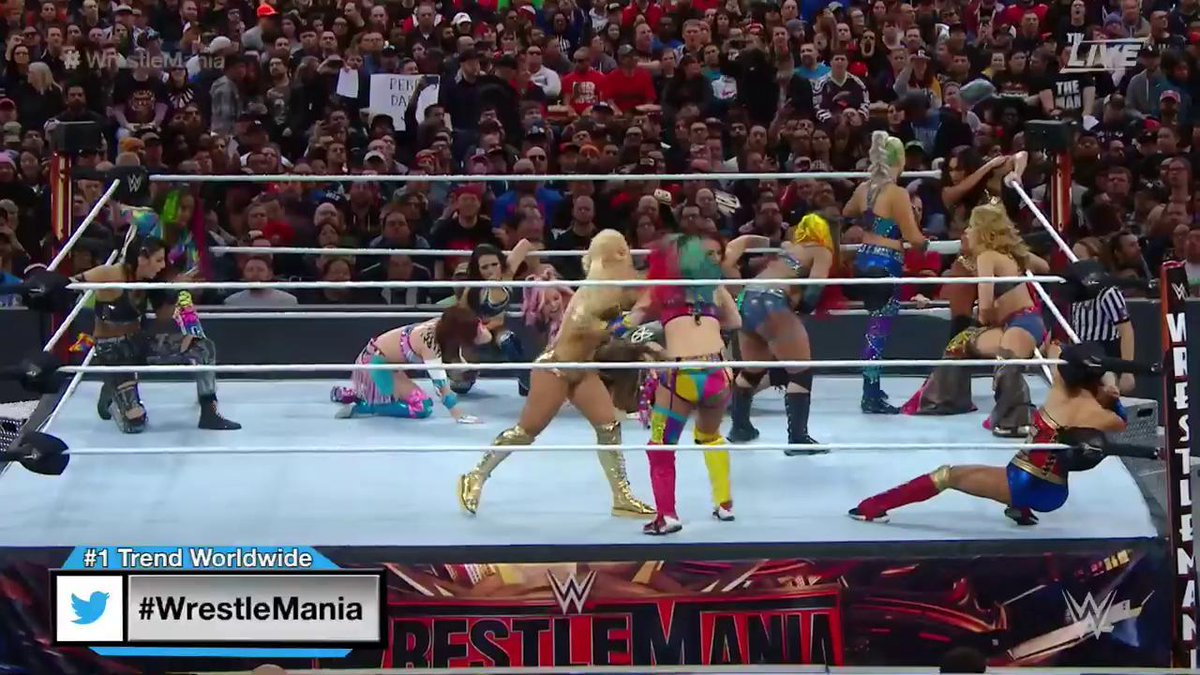 WrestleMania 35: 2nd Annual WrestleMania Women's Battle Royal (Kickoff ...